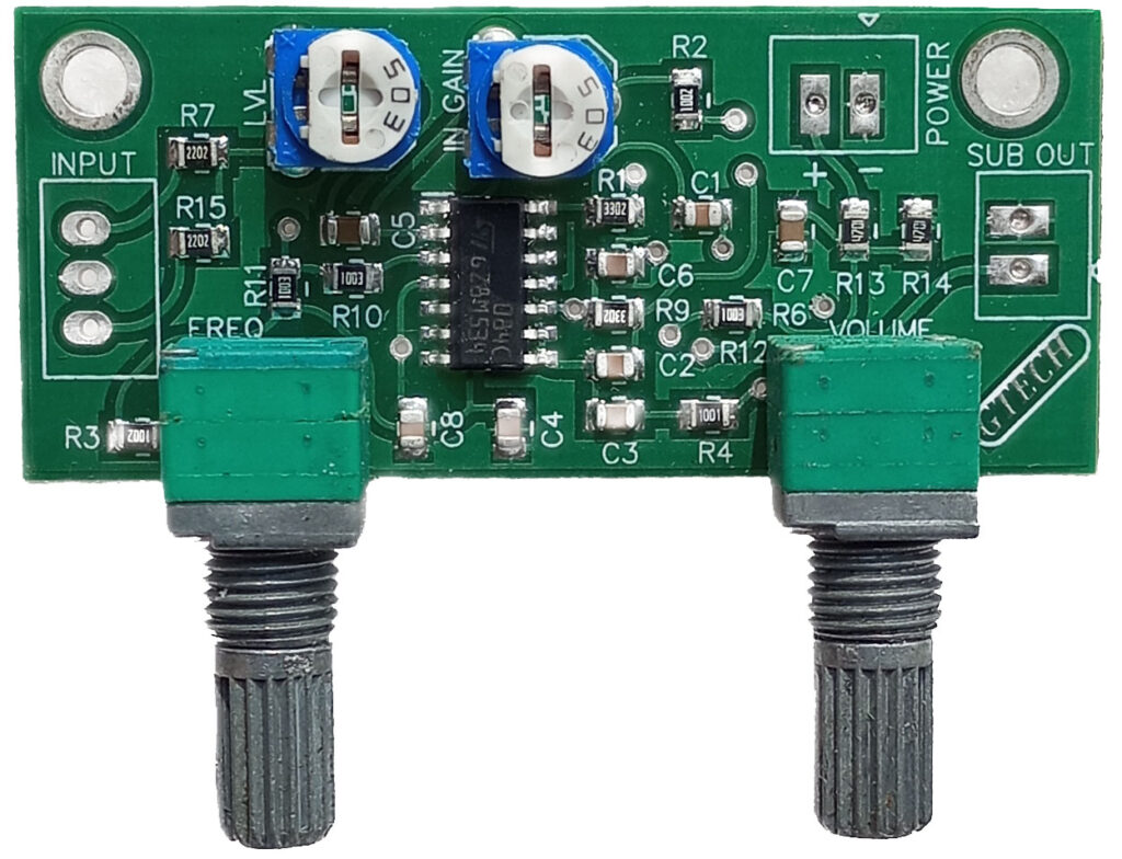 G TECH Sub Woofer Filter Board – Universal Digital Audios