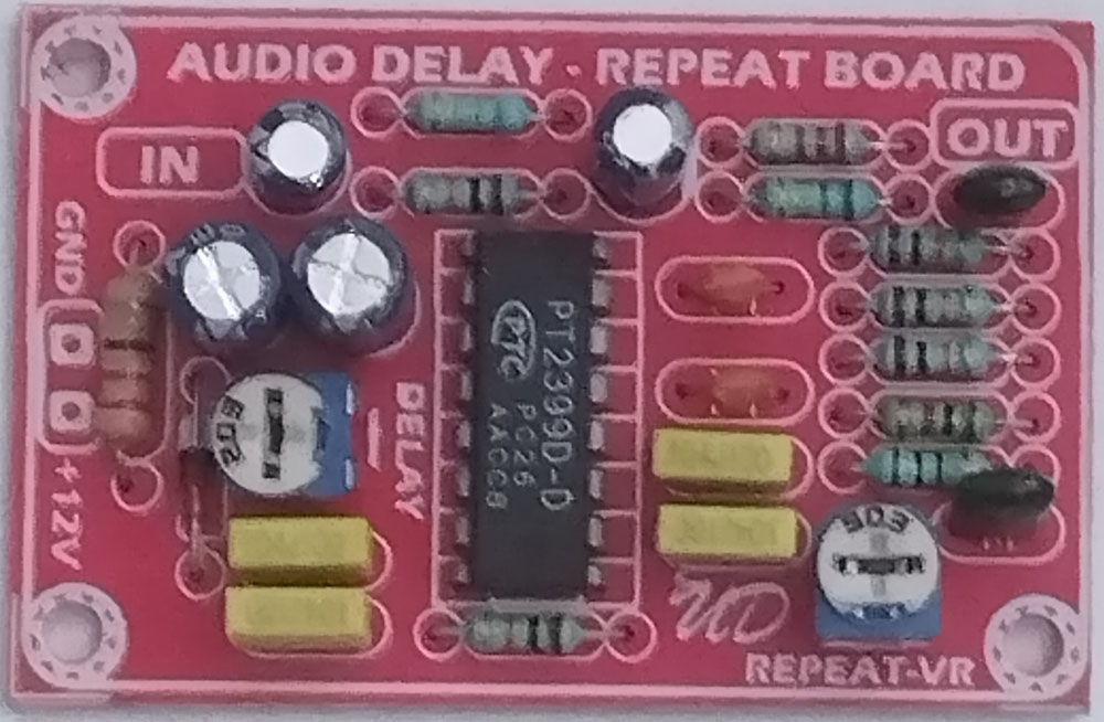 UD 12V ECHO AND DELAY BOARD – Universal Digital Audios