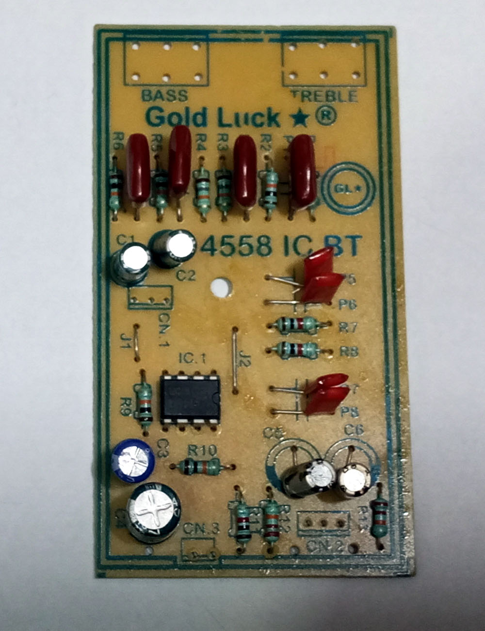 GOLD LUCK *BASS TREBLE 4558 BOARD – Universal Digital Audios
