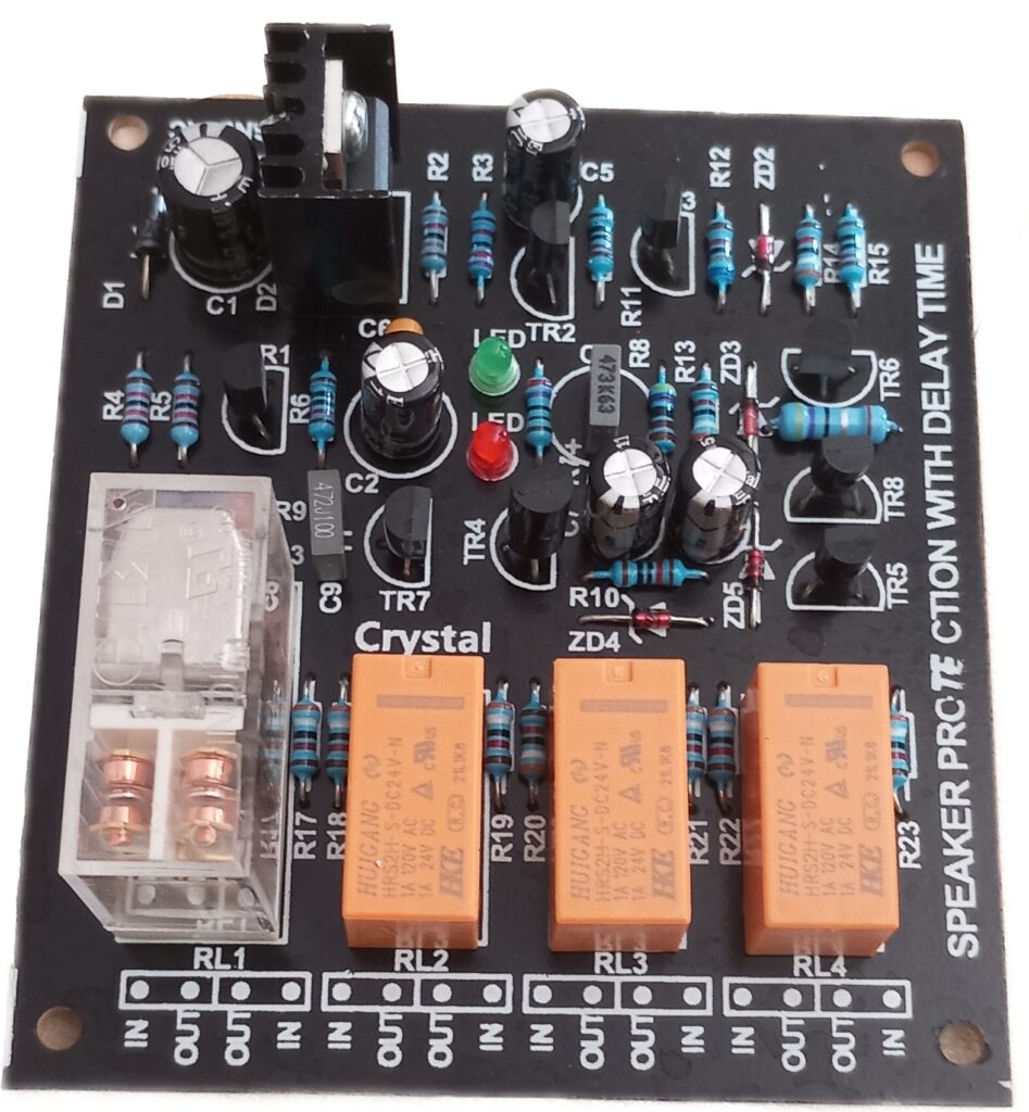 Crystal 8 Channel Speaker Protection Board – Universal Digital Audios