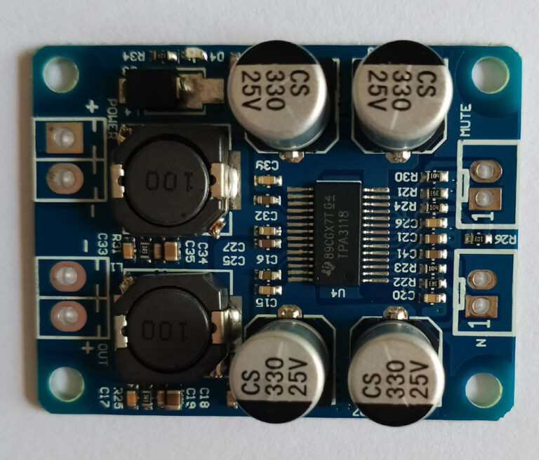 TPA 3118 Normal class D Amplifier Board 60w Mono – Universal Digital Audios