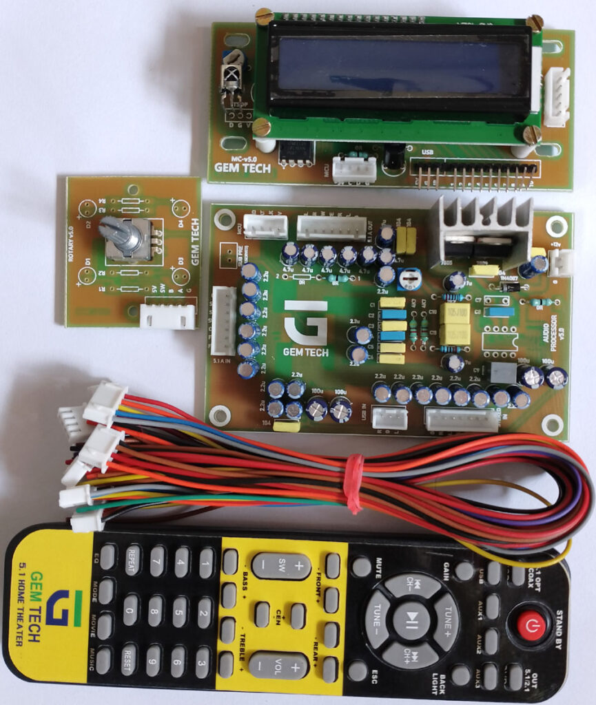 GEM TECH 5.1 Remote kit – Universal Digital Audios