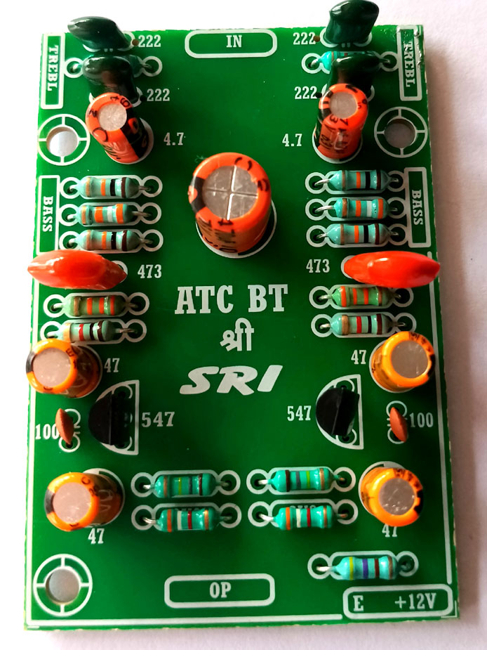 SRI ATC BT BASS TREBLE BOARD 12V SPS – Universal Digital Audios